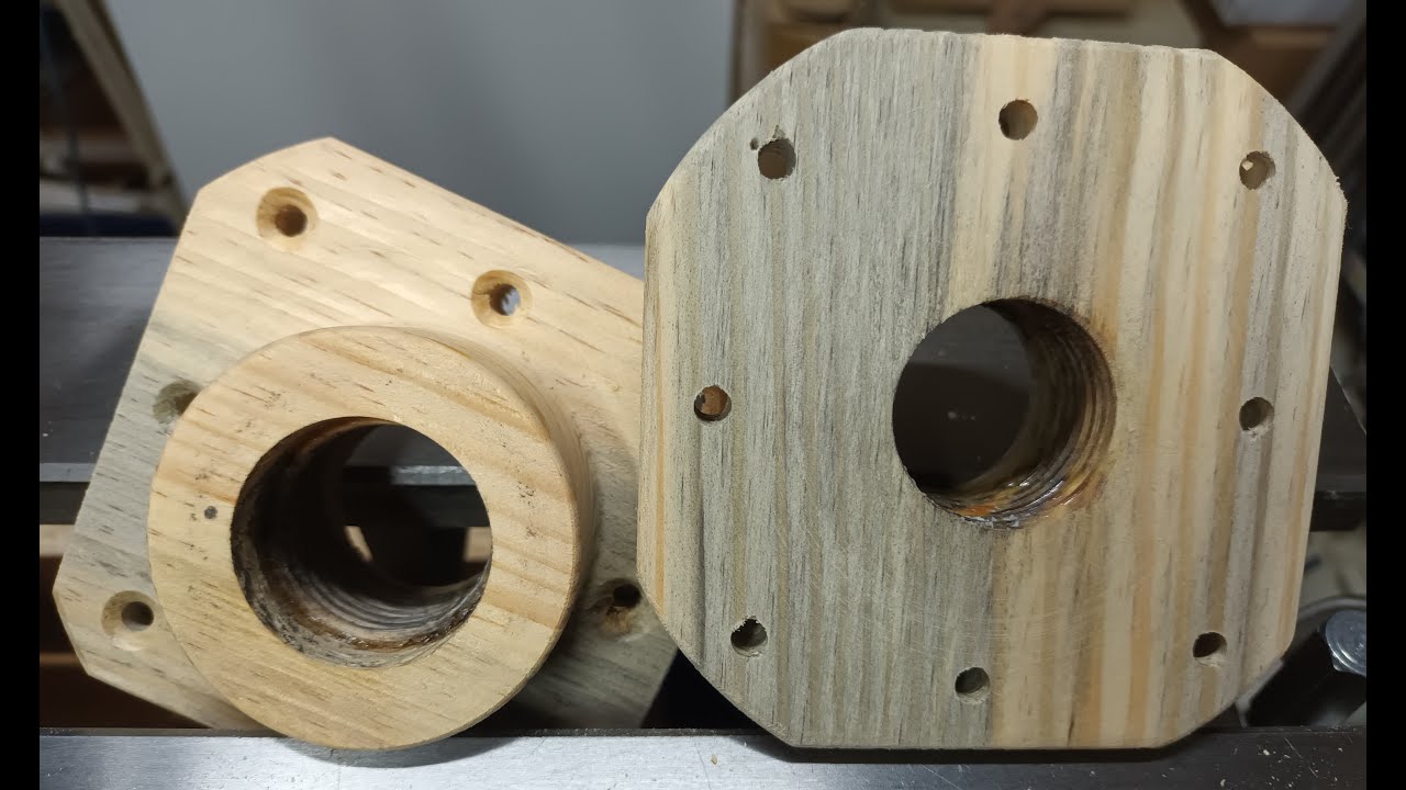 DIY Wooden Face Plate #38 - YouTube