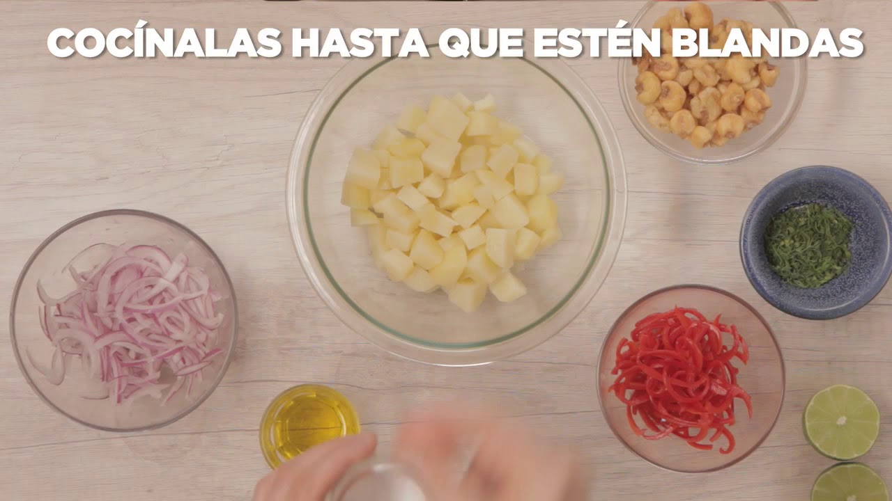 CEVICHE DE PAPA SABANERA - YouTube