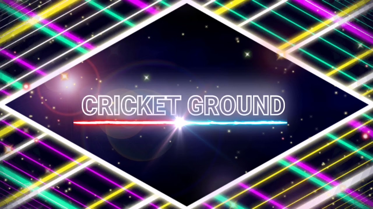 Channel Intro for YouTube || Cricket Ground - YouTube