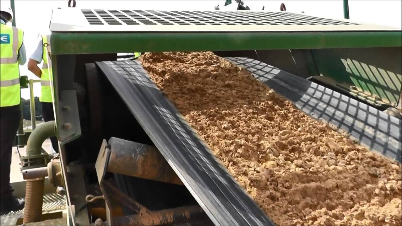 SRC sand and gravel washing plant - YouTube