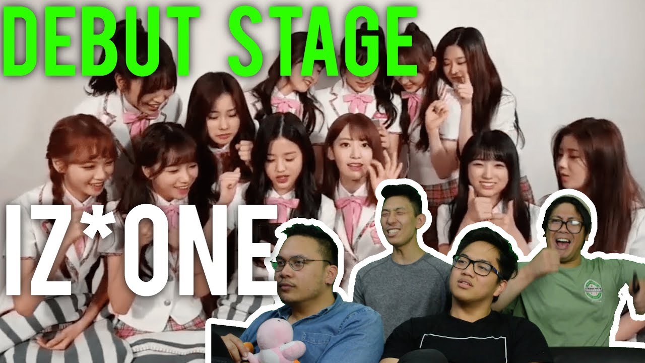 IZ*ONE DEBUT STAGE! (Reaction) - YouTube