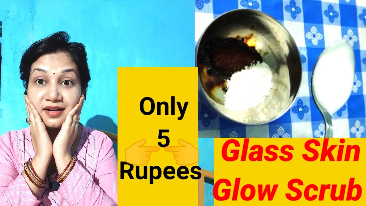 Amazing Korean Skin Glow Scrub.| Home Made Scrub. - YouTube