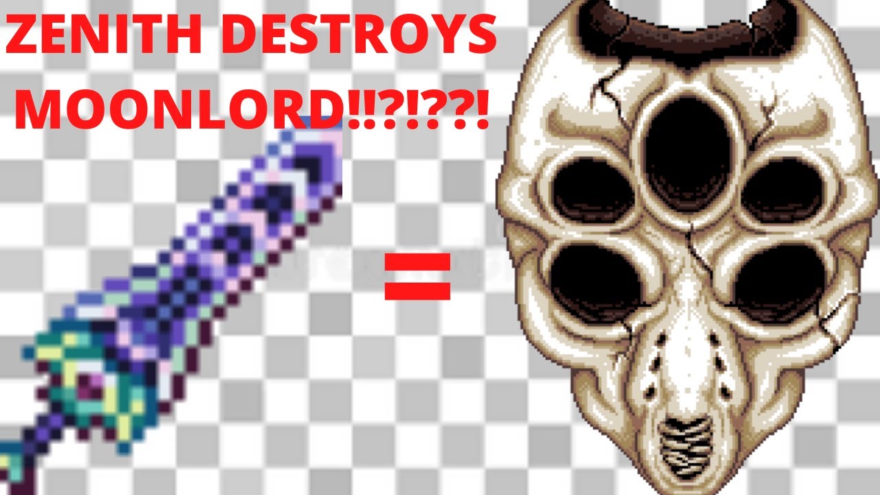 How It Feels To Get The ZENITH In TERRARIA!!?!?!?!?!?! - YouTube