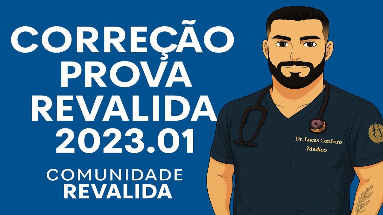 Comunidade Revalida - Correção Prova Revalida 2023.1 - Dr. Lucas ...