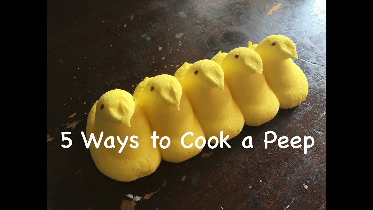 5 Easy Peeps Recipes - YouTube