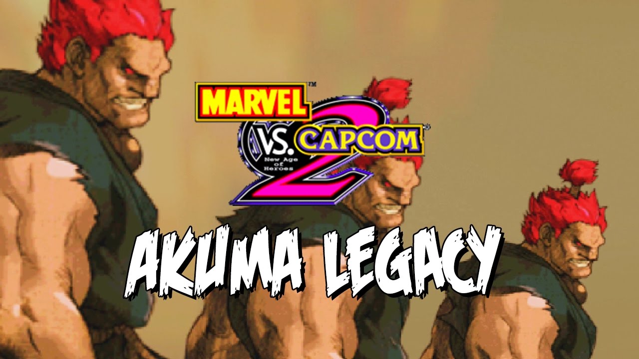 AKUMA, AKUMA and...AKUMA! - Akuma Legacy: Marvel Vs. Capcom 2 - YouTube