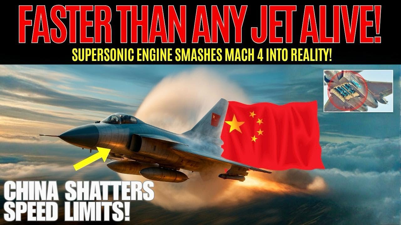 China Reveals Supersonic Jet Engine — Faster Than Mach 4! - YouTube