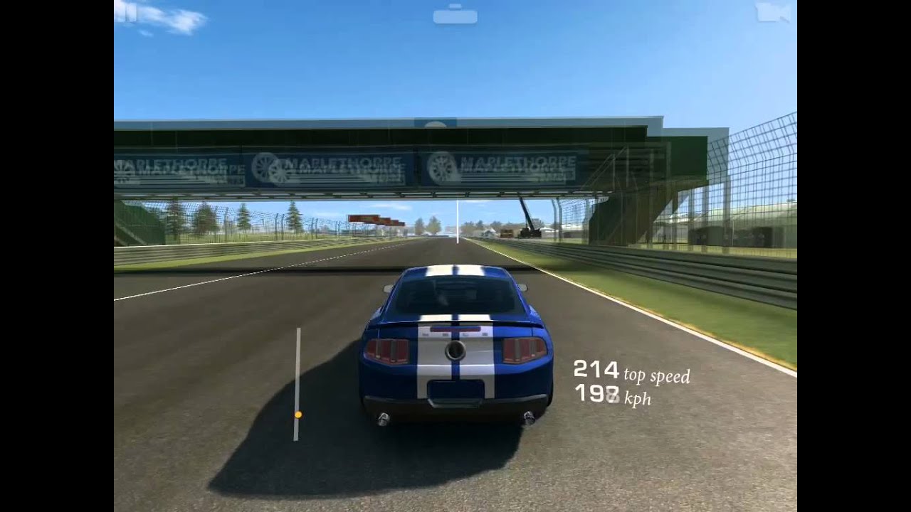 Real Racing 3 - Indianapolis Speedway - Ford Shelby GT500 - Speed ...