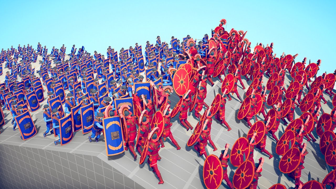HISTORICAL ROMAN EMPIRE 👑 vs 🔥 TABS ROMAN EMPIRE ARMY / Totally ...