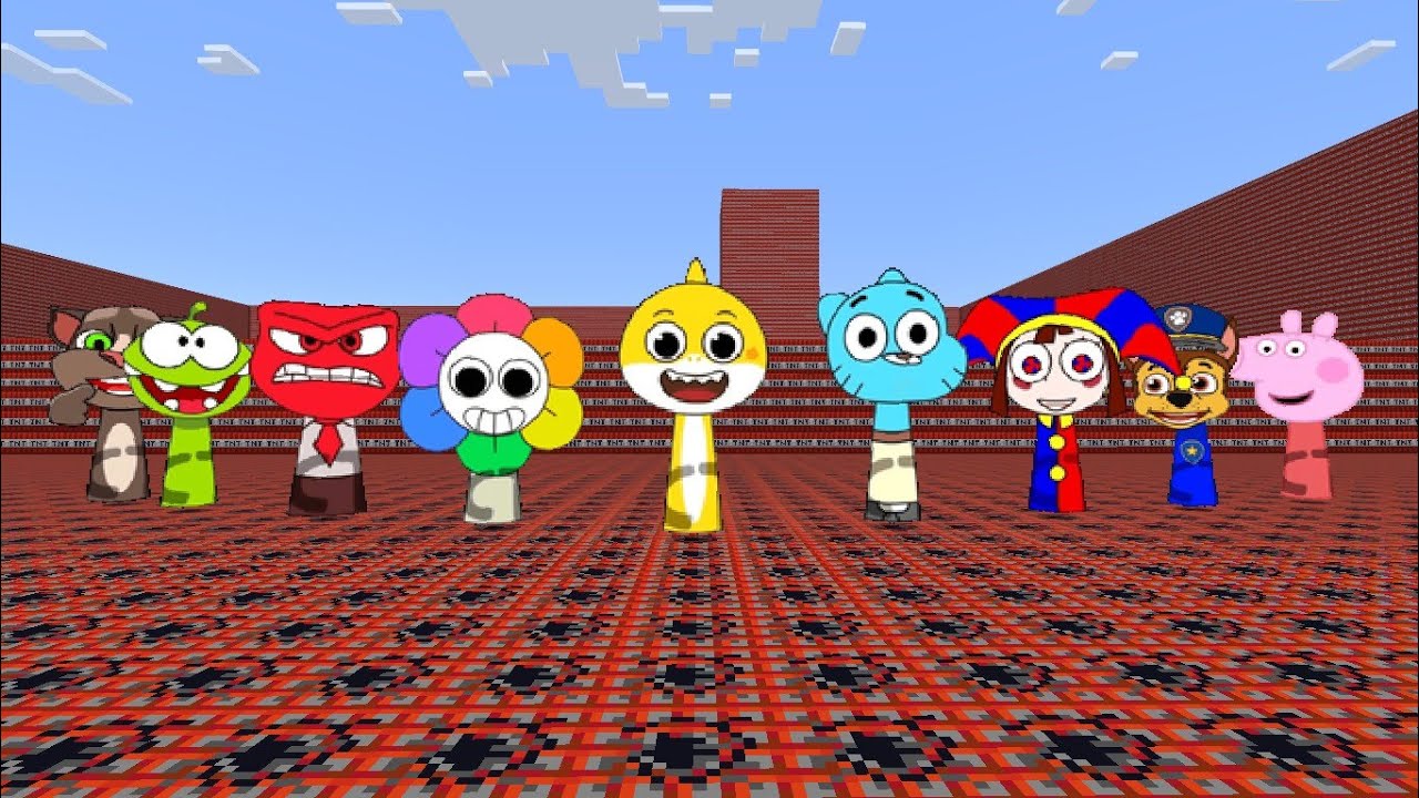 New Sprunkioc all popularni Trends in tnt Maze in Minecraft PE - YouTube