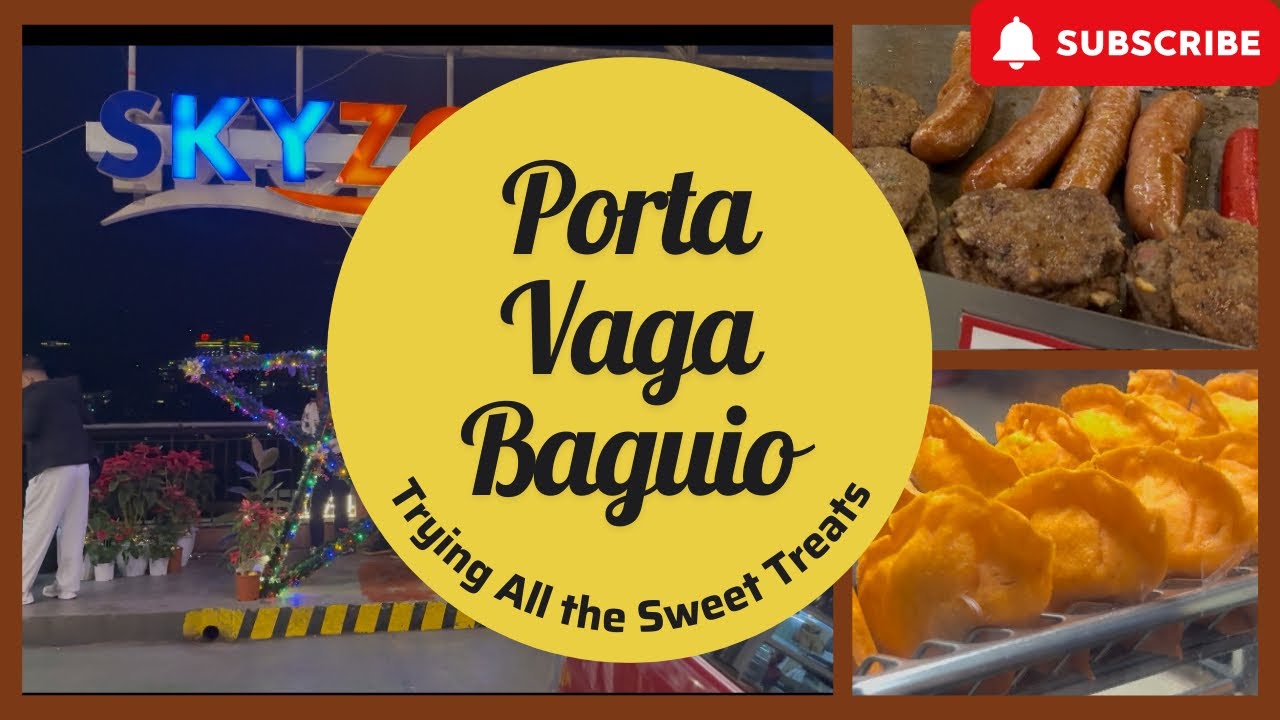 Porta Vaga Pasalubong and treats - Baguio City - YouTube