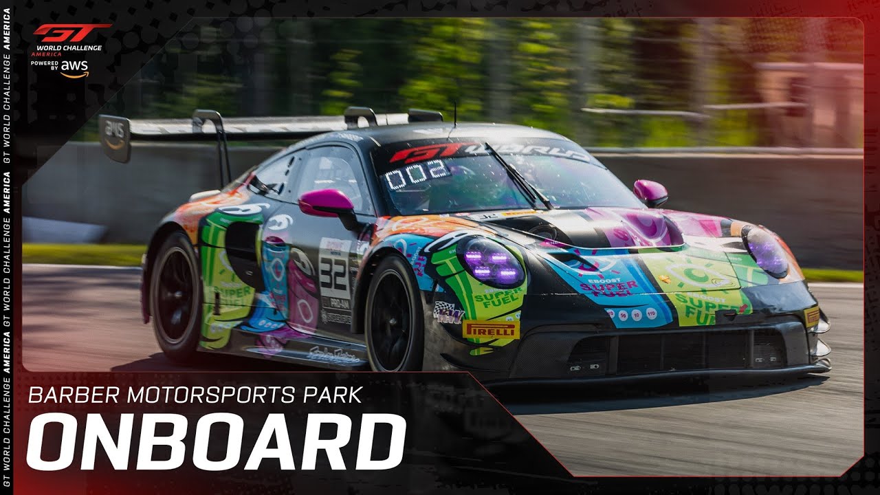 LIVE | OB CAR 32 | Race 1 | Barber Motorsports Park | GT World ...