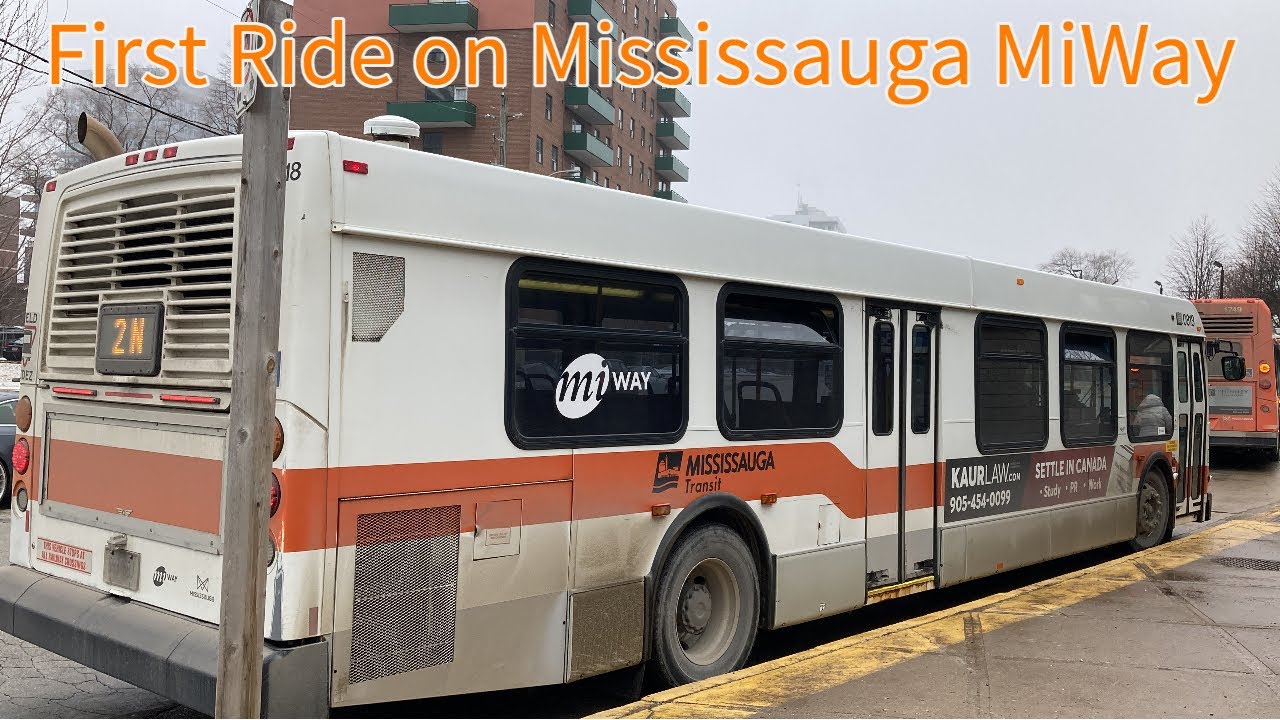 Mississauga MiWay 2 Hurontario South Bus Ride - Full Route 03/16/2022 ...