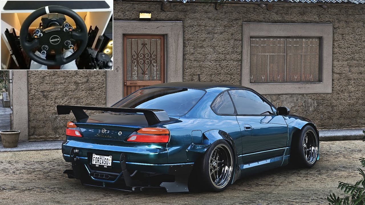 NISSAN SILVIA S15 | Forza Horizon 5 | MOZA R9 Gameplay - YouTube