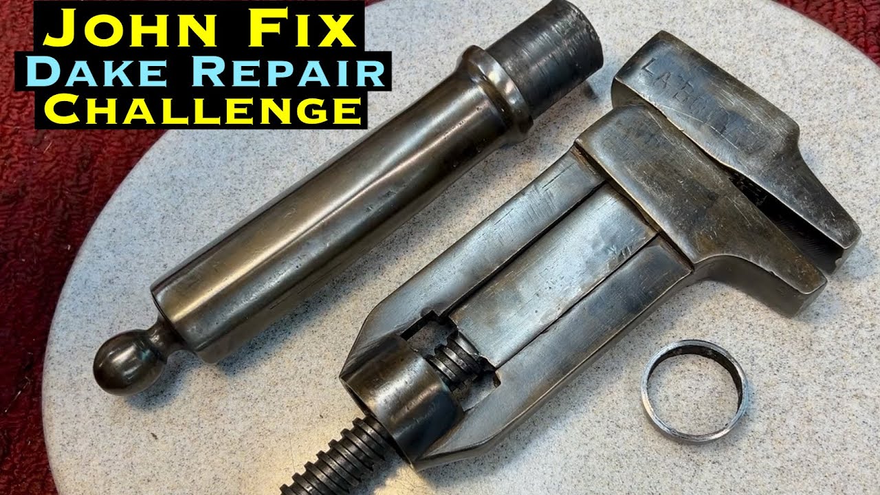 John Fix Challenge “Antique Deformed 1800’s Wrench VS The Dake” - YouTube