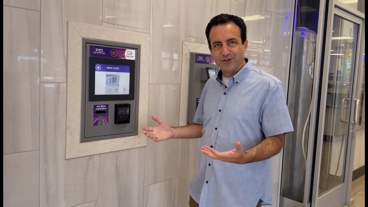 CCI Flex RF Fascard Payment System at Super Suds - YouTube