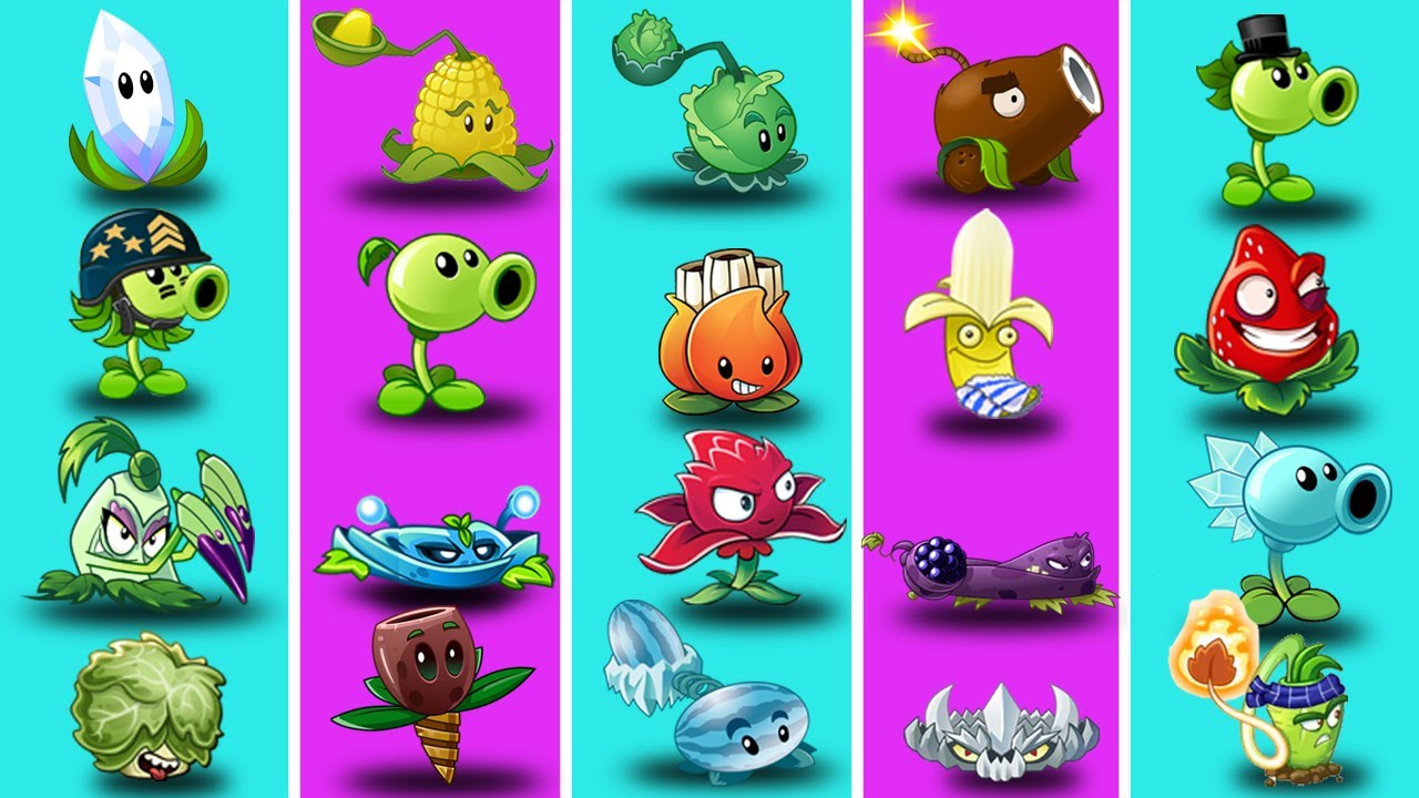 05 Team Plant Max Level Vs 05 Round Team Zombie - Which Team Plant ...