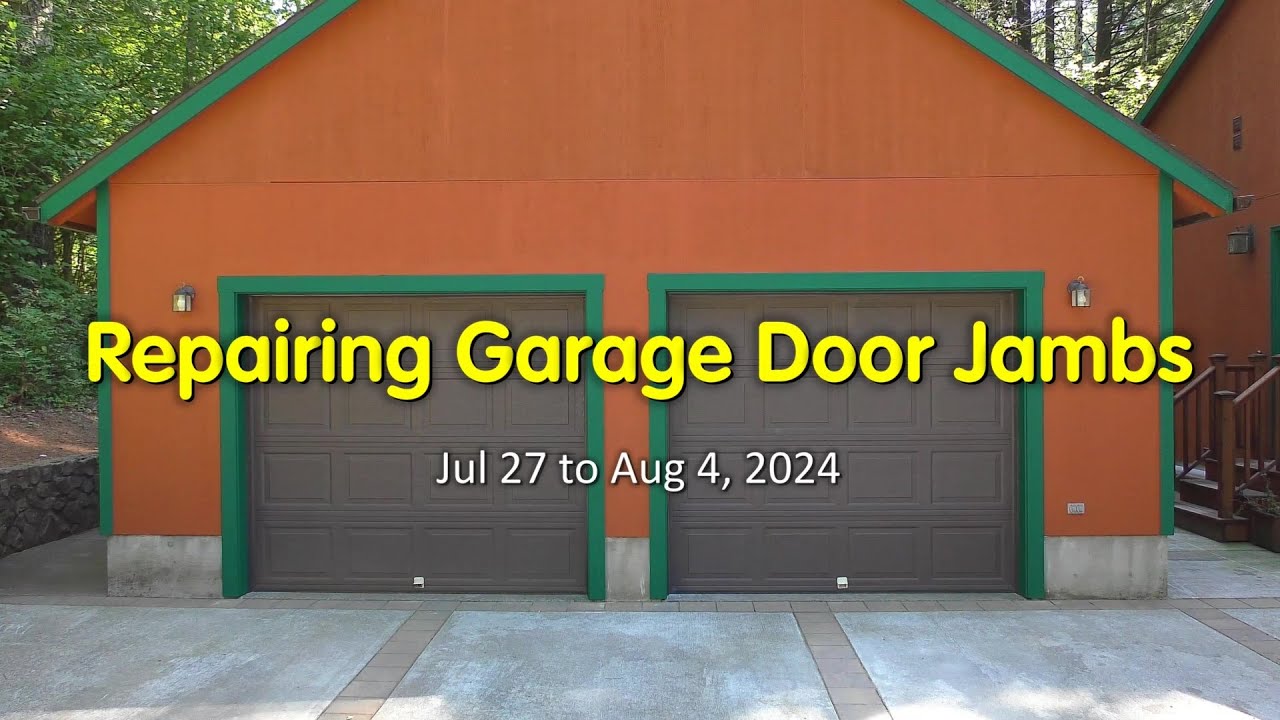 Repairing Garage Door Jambs - YouTube
