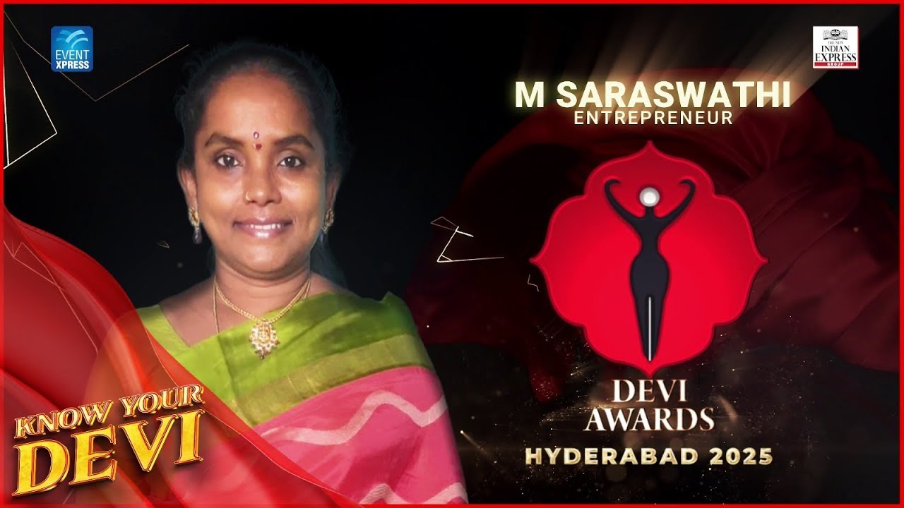 Devi Awards Hyderabad 2025 | Know Your Devi, M Saraswathi ...