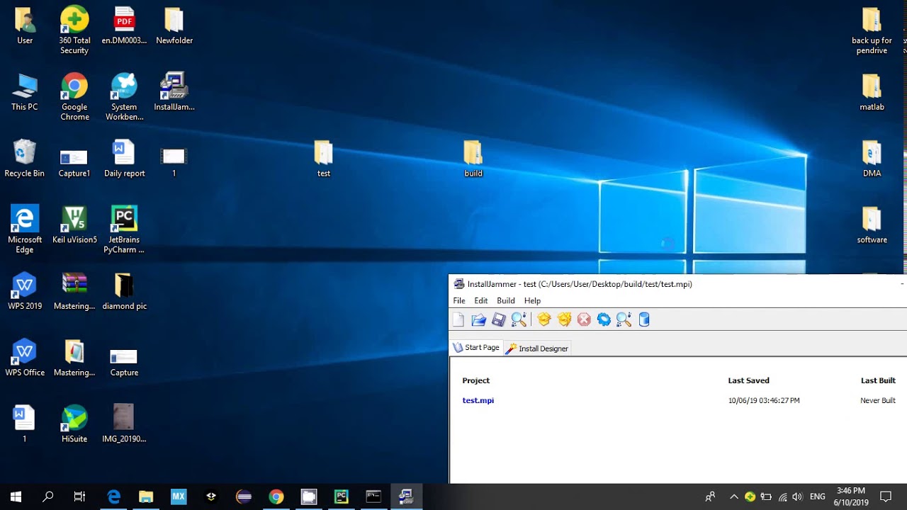 100% free compile exe to become installer (cross platform) - YouTube