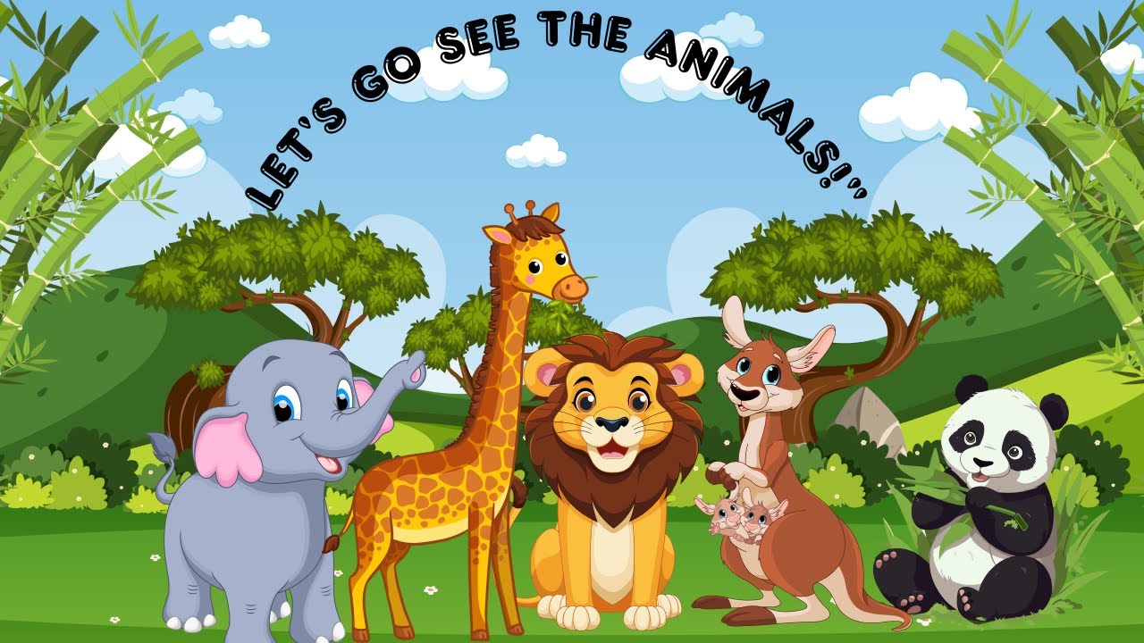 Let's Go See the Animals! | #nurseryrhymes #kidslearning #kidssongs # ...
