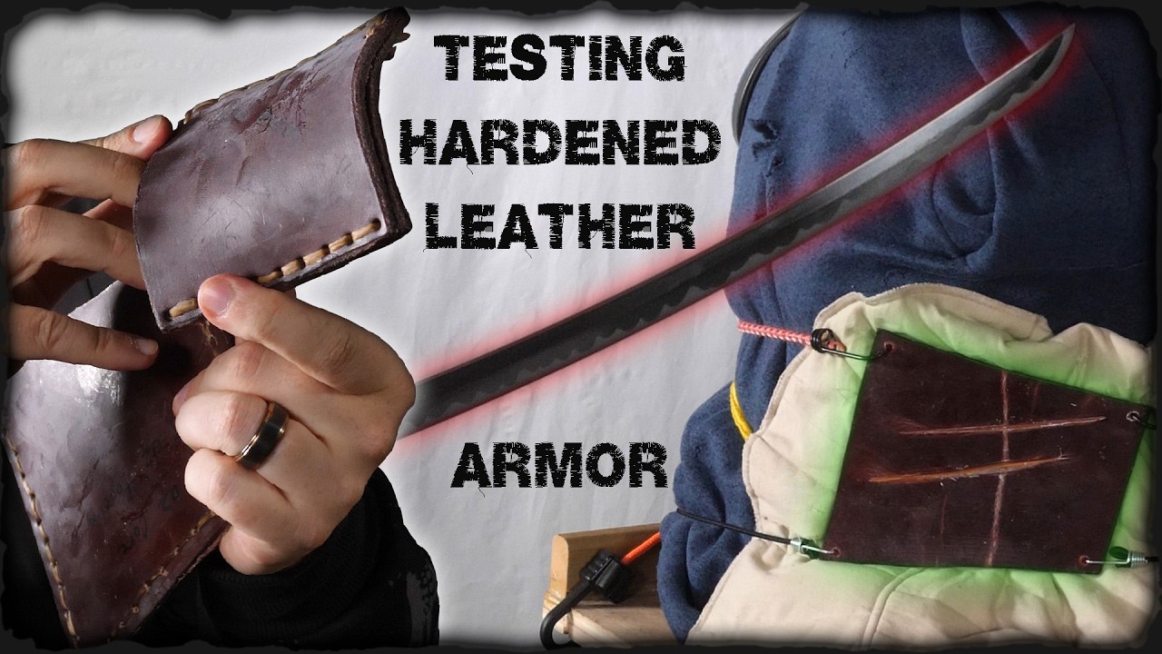 Armor Testing: Is Wax Hardened Leather Better than You Think? - YouTube