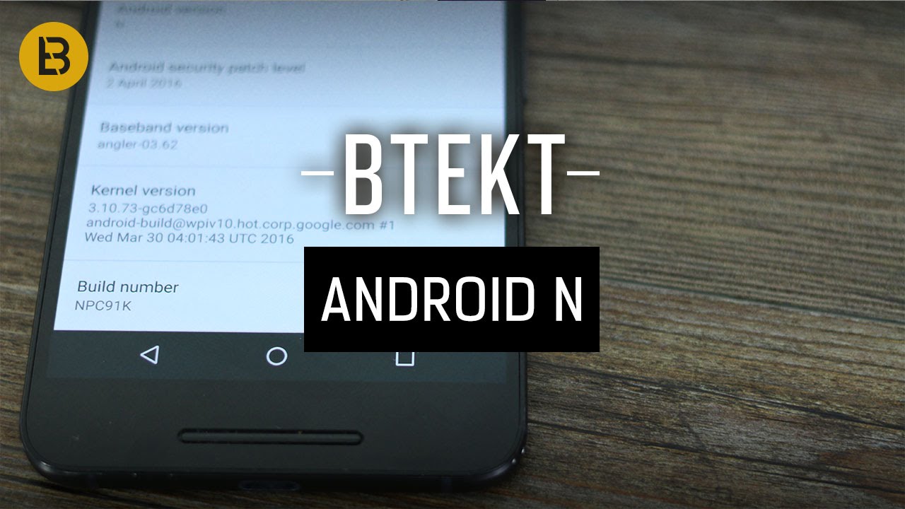 Android N Developers Preview 2: What's new? (NPC91K) - YouTube