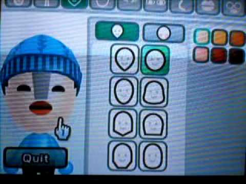Wii- How to make a Penguin Mii - YouTube