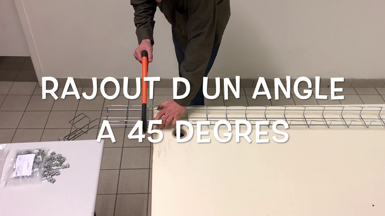 TRAVAIL CHEMIN DE CABLE CABLOFIL - YouTube