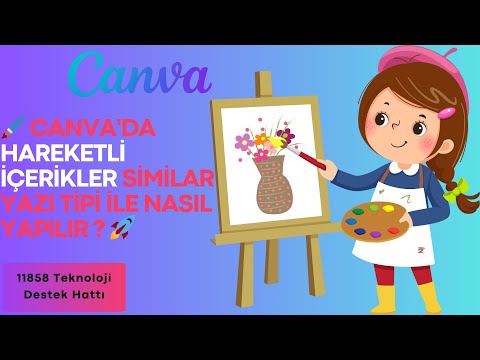 🖌️ Canva'da Hareketli İçerikler Similar Yazı Tipi ile Nasıl Oluşturulur? 🚀 | Adım Adım Rehber! 📽️