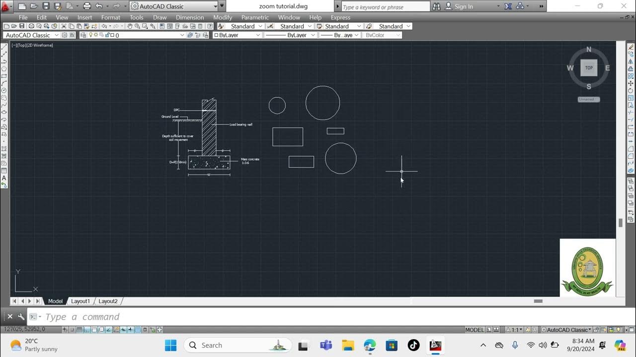 Ways of selecting objects in AutoCAD - YouTube