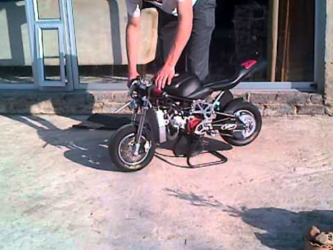GRC RR minimoto throttle responce - YouTube
