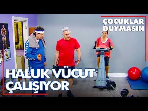 Haluk ve Meltem sporda😂 - Çocuklar Duymasın 100. Bölüm