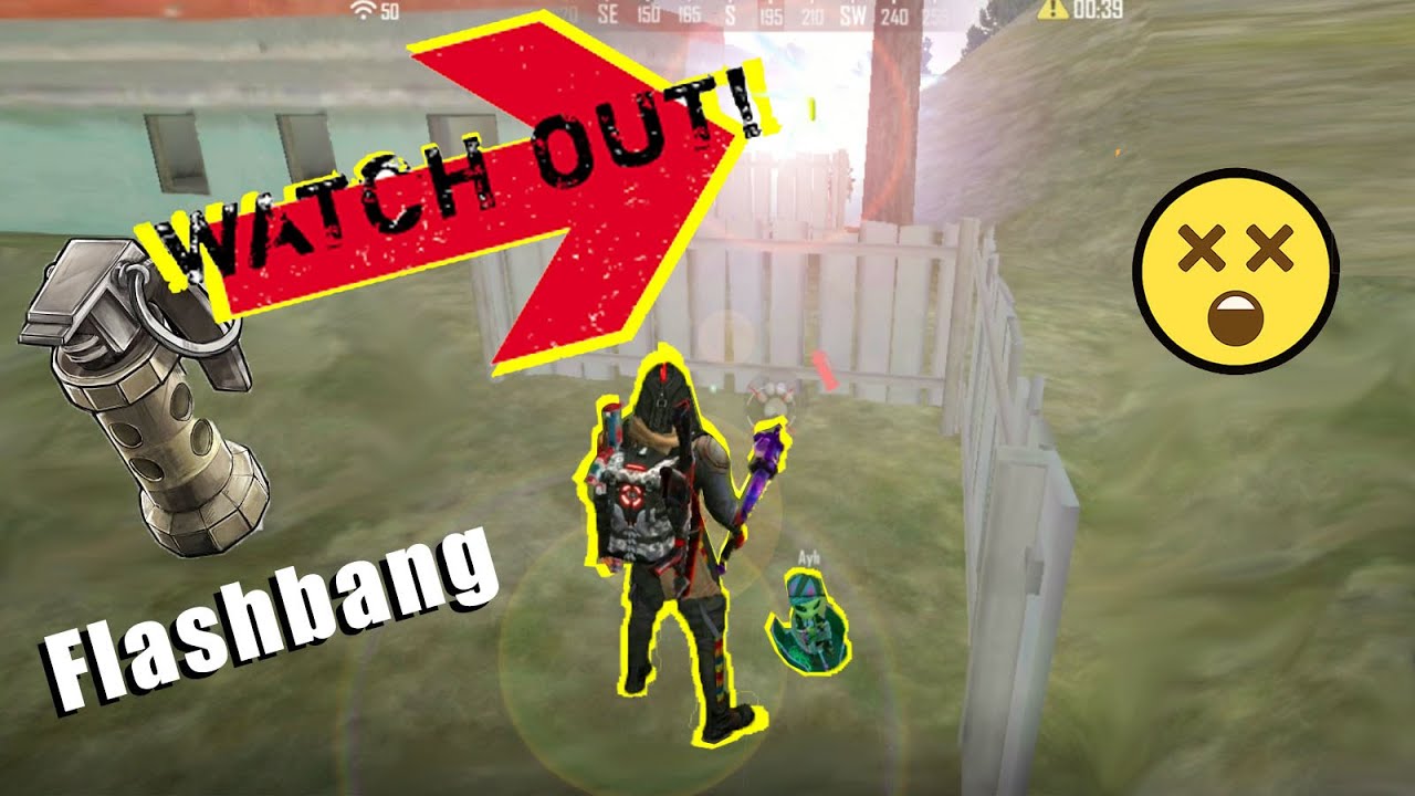 Watch out flashbang is coming Free Fire new One-Finger Pushup Emote ...