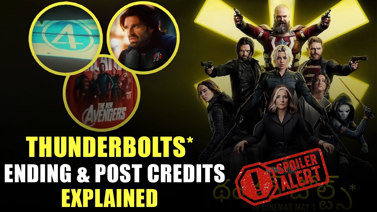 Thunderbolts* Ending & Post Credit Scenes Explained in Telugu ...