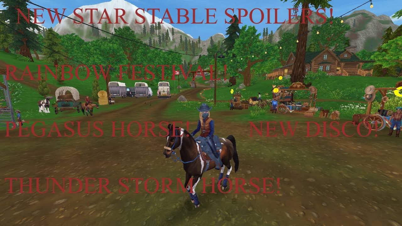 NEW RAINBOW FESTIVAL SPOILERS! NEW DISCO! PEGASUS HORSE! THUNDER STORM ...