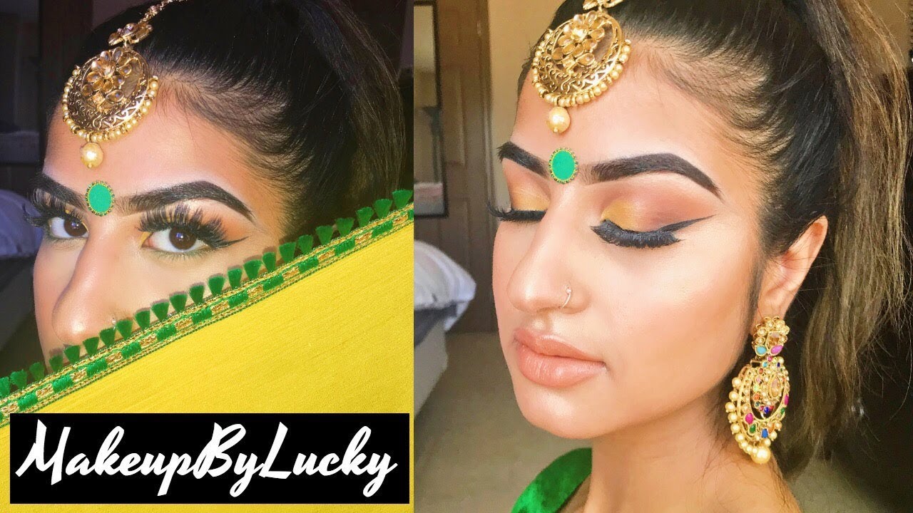 SUMMER WEDDING MAKEUP (PUNJABI JAGO LOOK) - YouTube