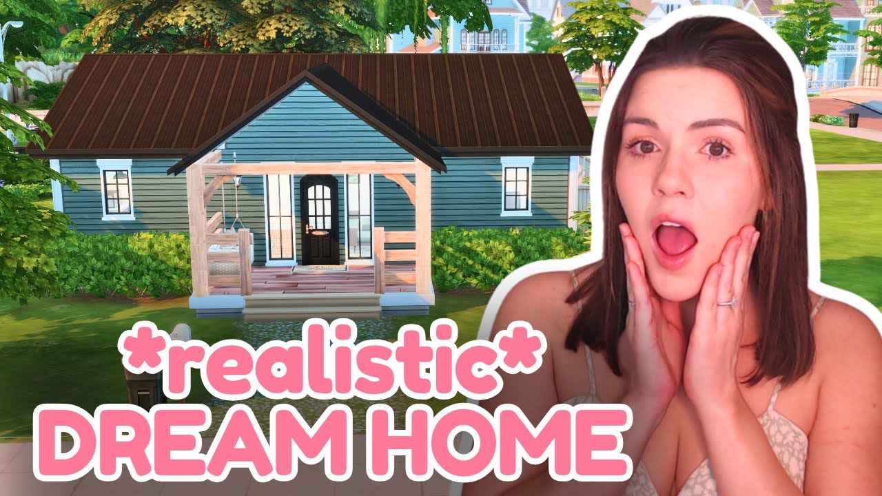Building My *realistic* Dream Home in The Sims 4 🏡 - YouTube