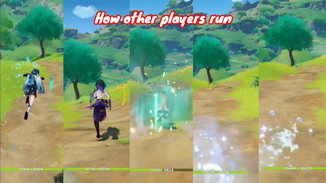 How normal player run vs yelan mains !! [ genshin impact ] - YouTube