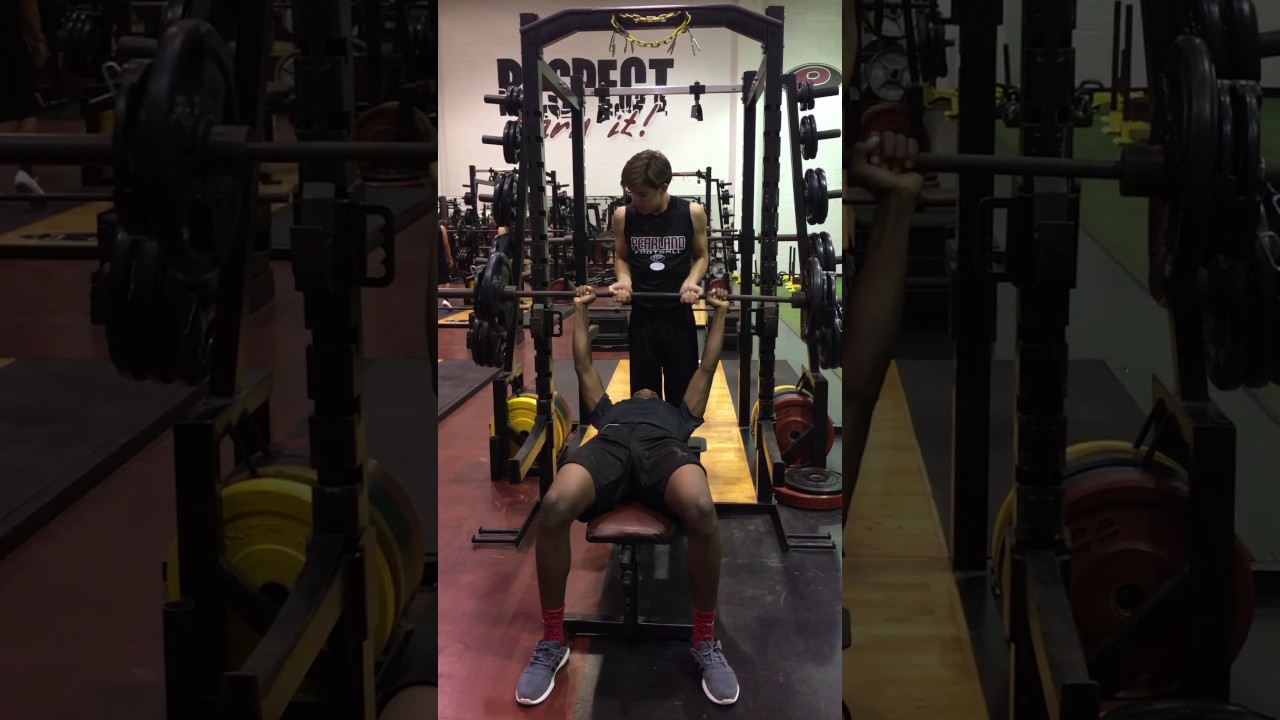 175 bench press - YouTube