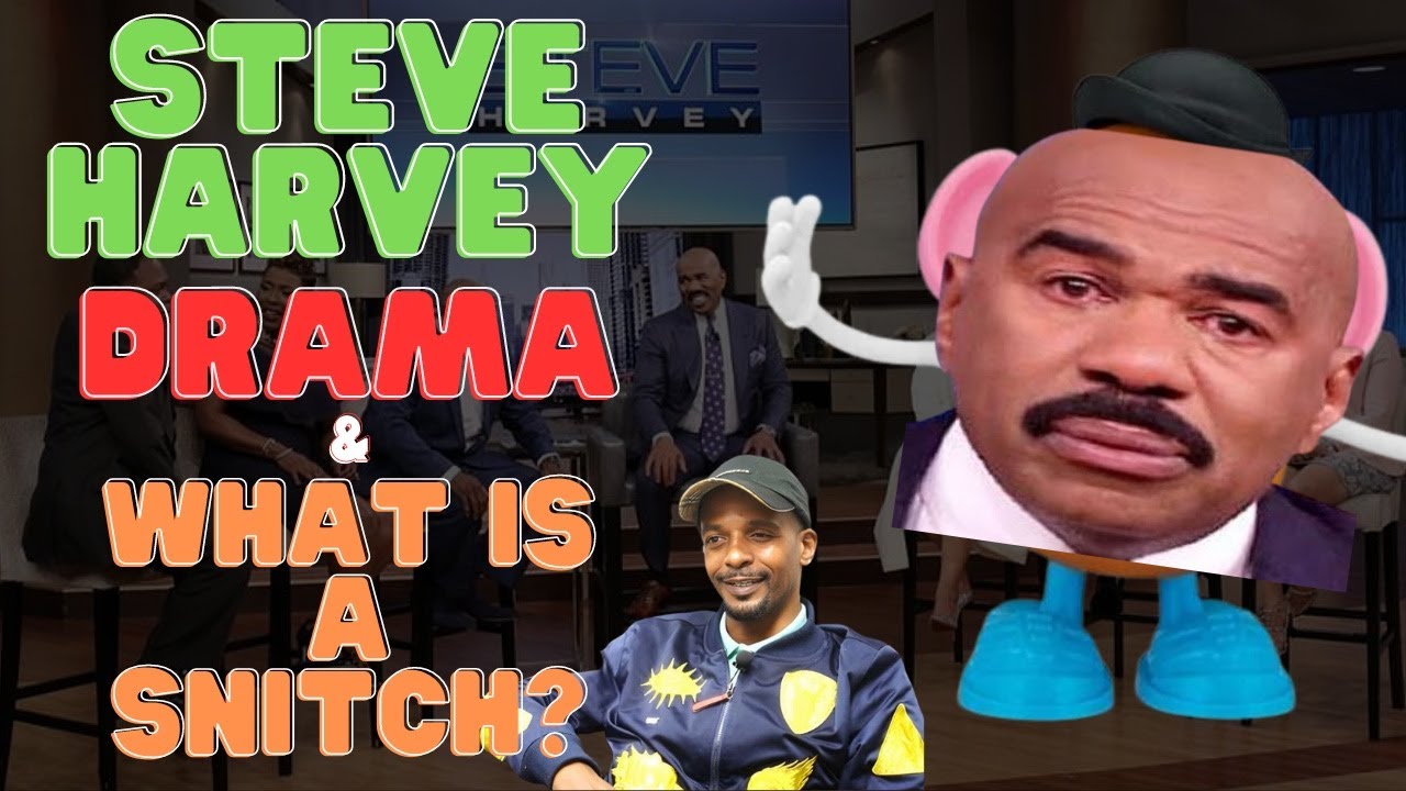 Steve Harvey's Explosive Week: Is Charleston White A Snitch? - YouTube