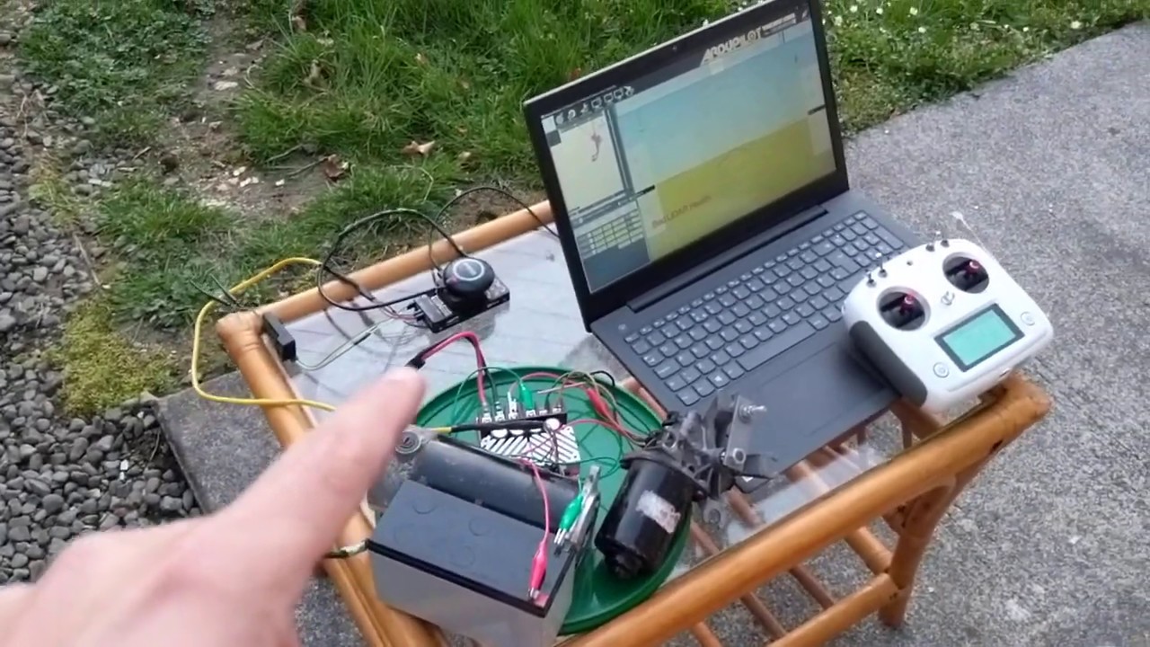 RC/Autonomous Electric Tractor setup. RoboClaw, Pixhawk - YouTube