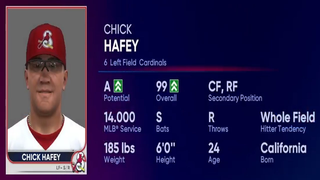 How To Create Chick Hafey MLB The Show 22 - YouTube