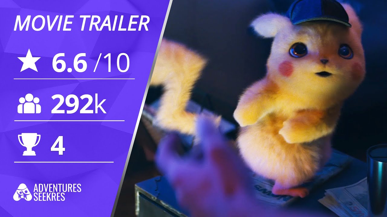 Pokémon Detective Pikachu (2019) | Movie Trailer 1 | Warner Bros ...