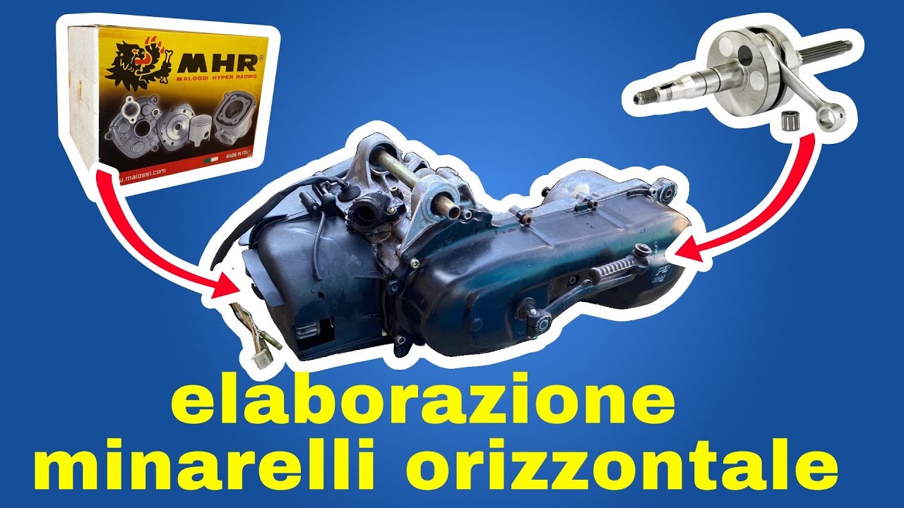 ELABORAZIONE MINARELLI ORIZZONTALE - YouTube