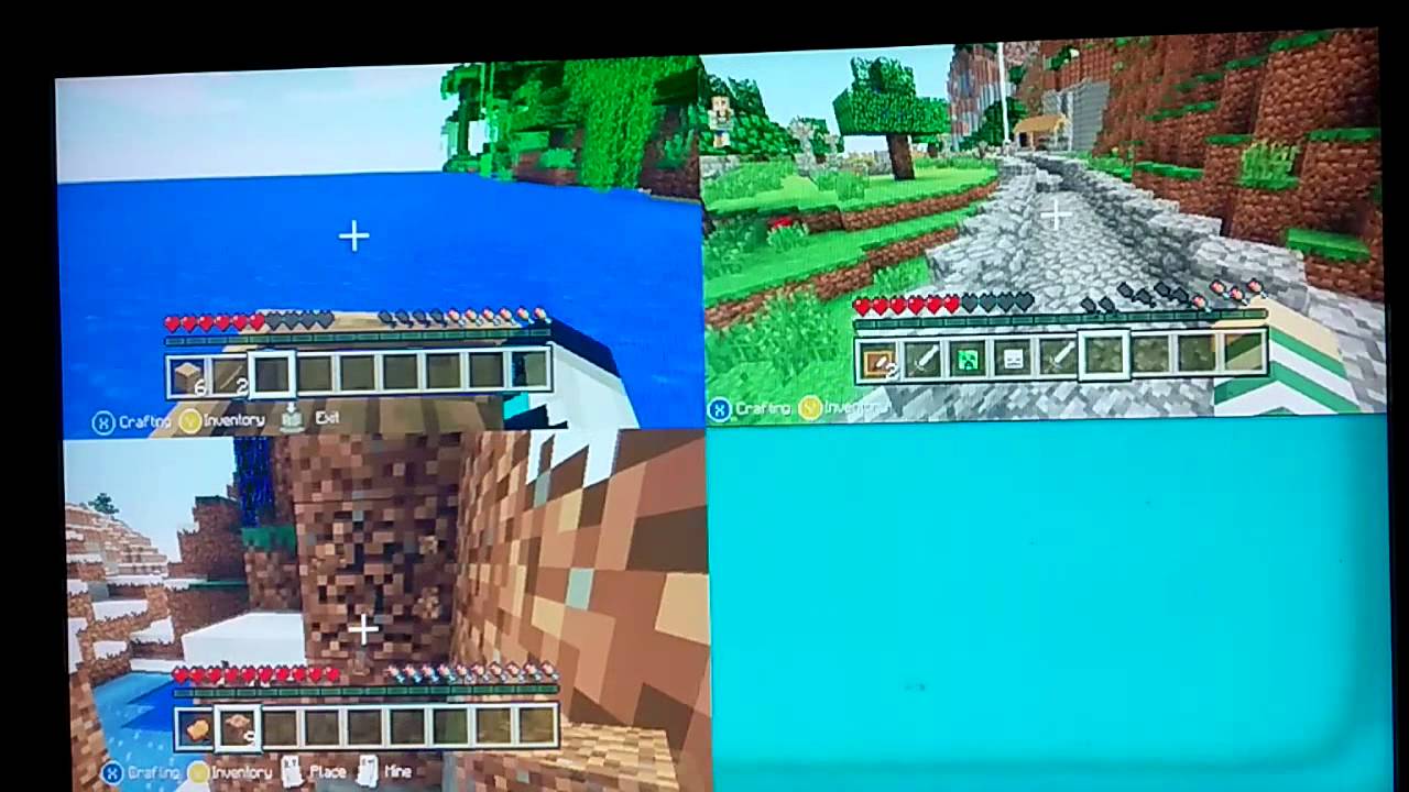 Minecraft 3 player tutorial - YouTube