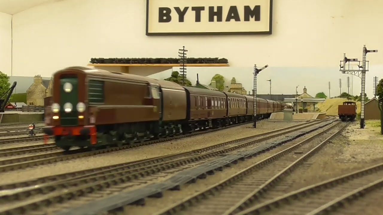 Being tested on the stunning Little Bytham model railway: KR Models GT3 ...