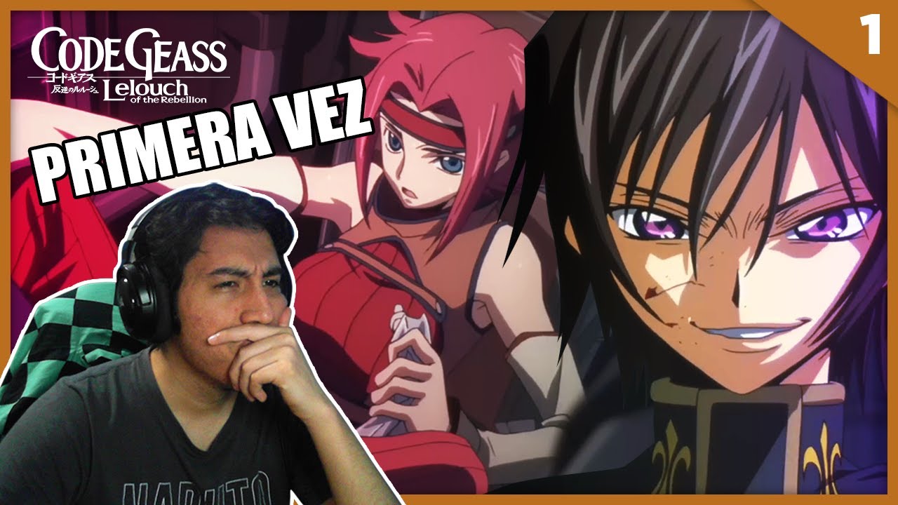 PRIMERA VEZ viendo CODE GEASS | 1x01 | CODE GEASS REACCIÓN - YouTube