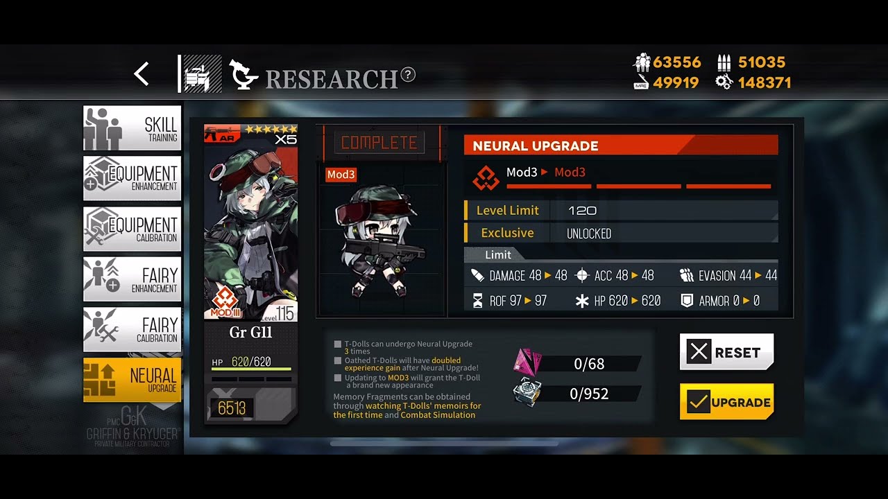 Girls’ Frontline: G11 MOD 3 - YouTube