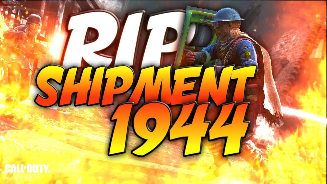 CAVALRY DIVISION RIOT SHIELD GAMEPLAY! SHIPMENT 1944 COD WW2 - YouTube